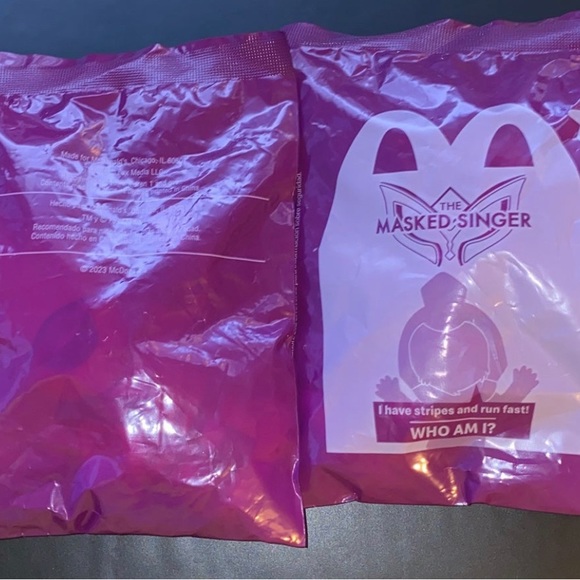 Disney | Toys | 2x The Masked Singer White Tiger X Mcdonalds Toys Brand ...